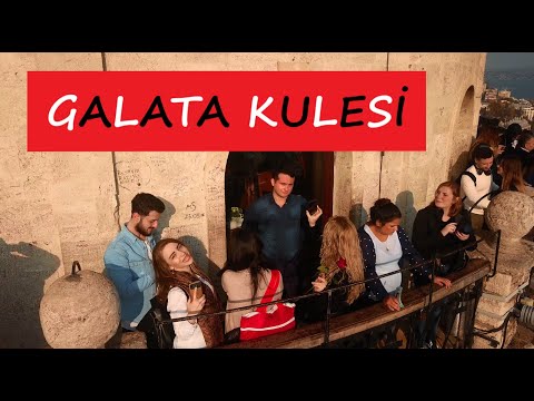 İstanbul Galata Tower Mavic Pro drone 4K Boomerang