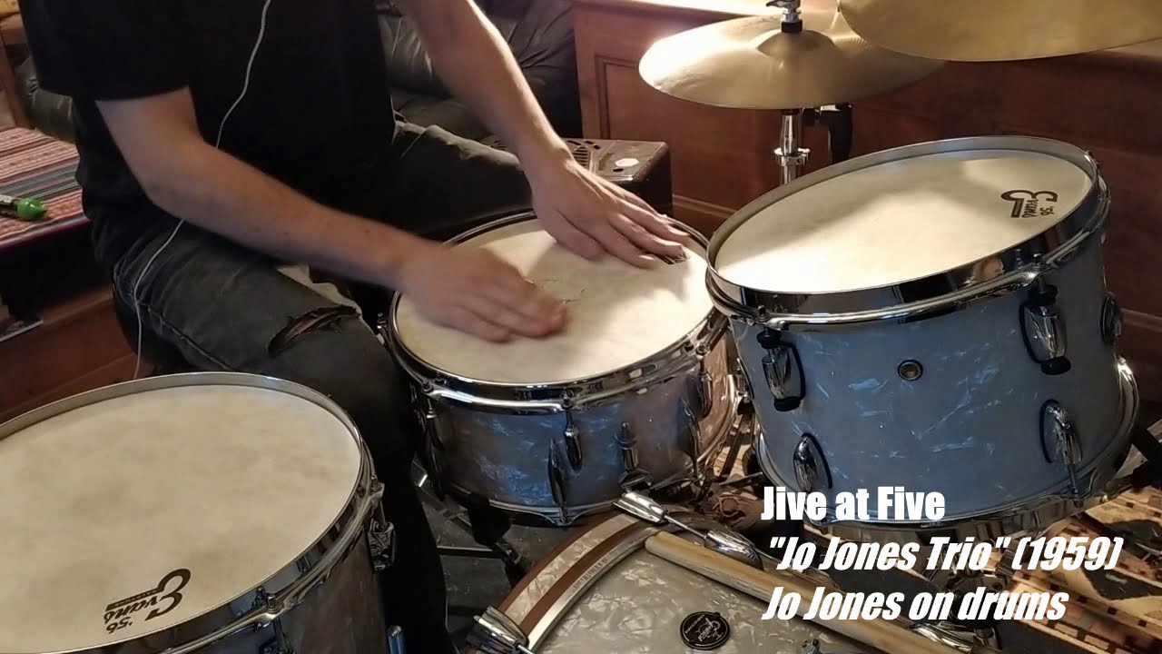 Jo Jones Drum Solo on "Jive at Five" (Jo Jones) - YouTube