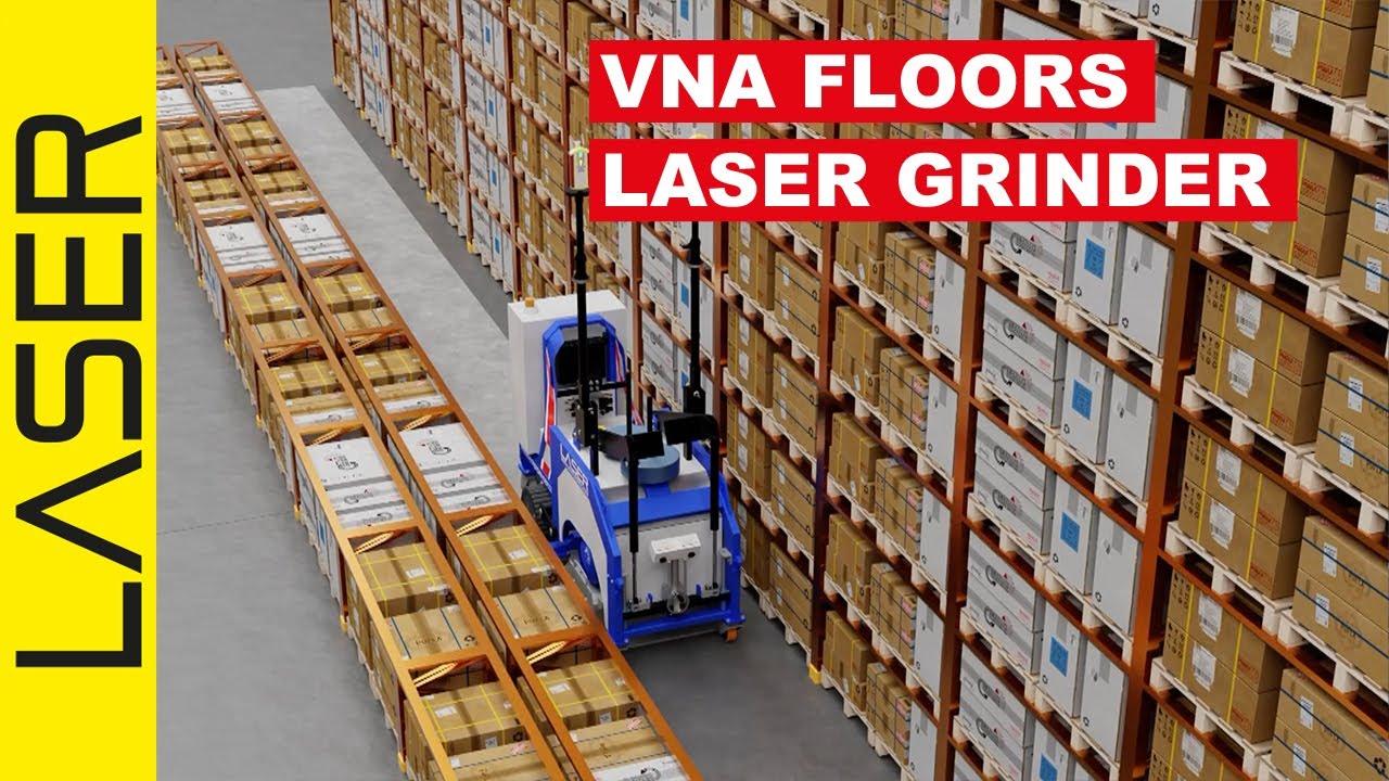 Laser Grinder for VNA floors - YouTube