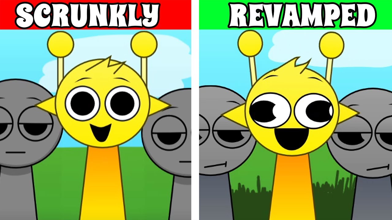 Scrunkly Vs Scrunkly REVAMPED - YouTube