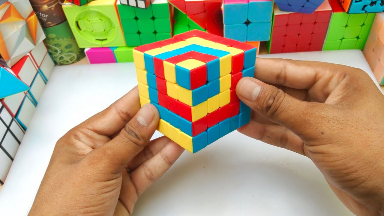 cube in cube in Pattern Banana shake \ 5y5 cube me pattern || new ...