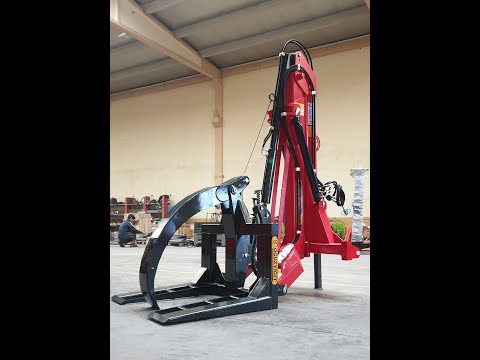 Oğuzyiğit Traktör Arkası Asistan Kepçe - Tomruk Yükleme Ataşmanı