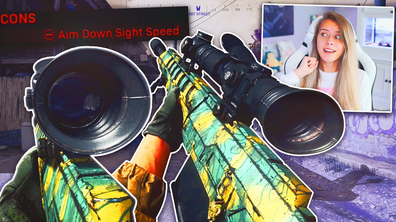 USING THE SLOWEST SNIPER ON 10V10 MOSH PIT (MW Sniping) - YouTube