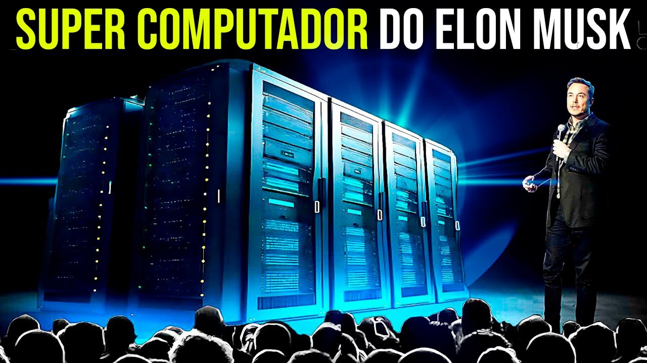 Elon Musk Revela o seu SUPER COMPUTADOR⚡ - YouTube