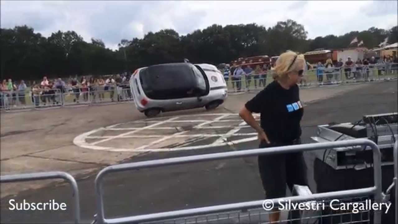 Crazy MINI Cooper S stunt show & ride! - YouTube