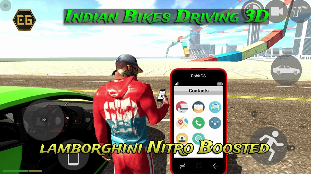 Indian Bikes Driving 3D: Lamborghini Nitro Boosted - YouTube