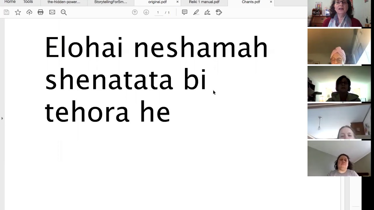 Elohai neshama chant - YouTube