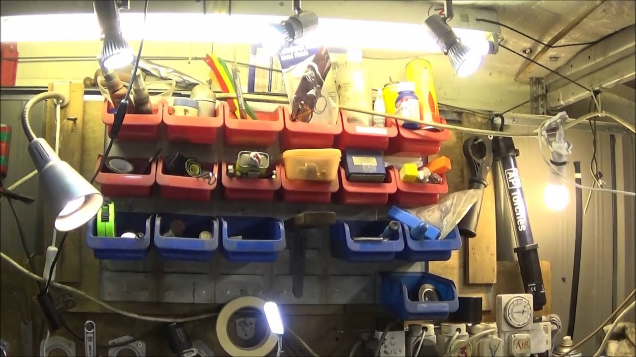 360 Deg View Small Backyard Engineers Workshop A Few Space Saving Ideas ...