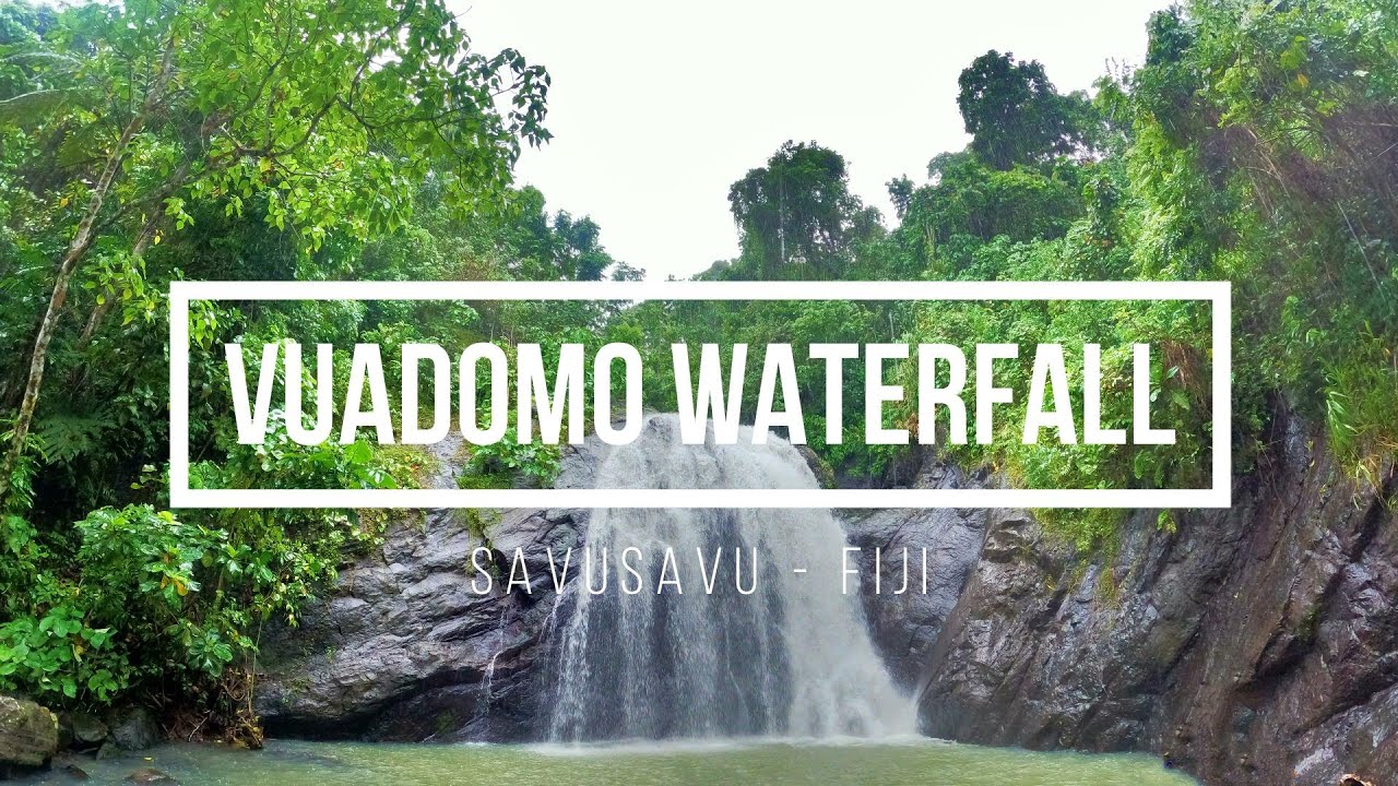 Vuadomo Waterfall - Savusavu, Fiji - YouTube
