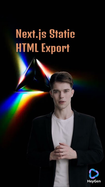 Next.js Static HTML Export: What is it and how does it work? - YouTube
