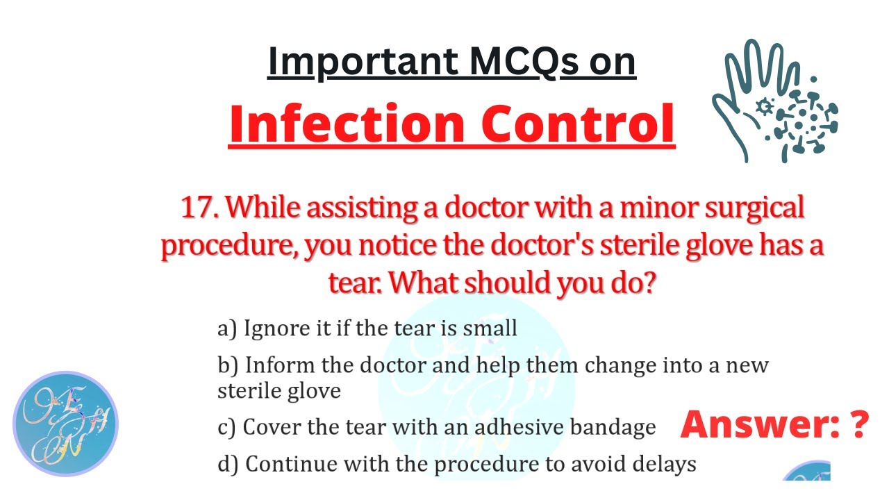 Must-Know Infection Control & Aspectic Techniques MCQs | Real-Life ...