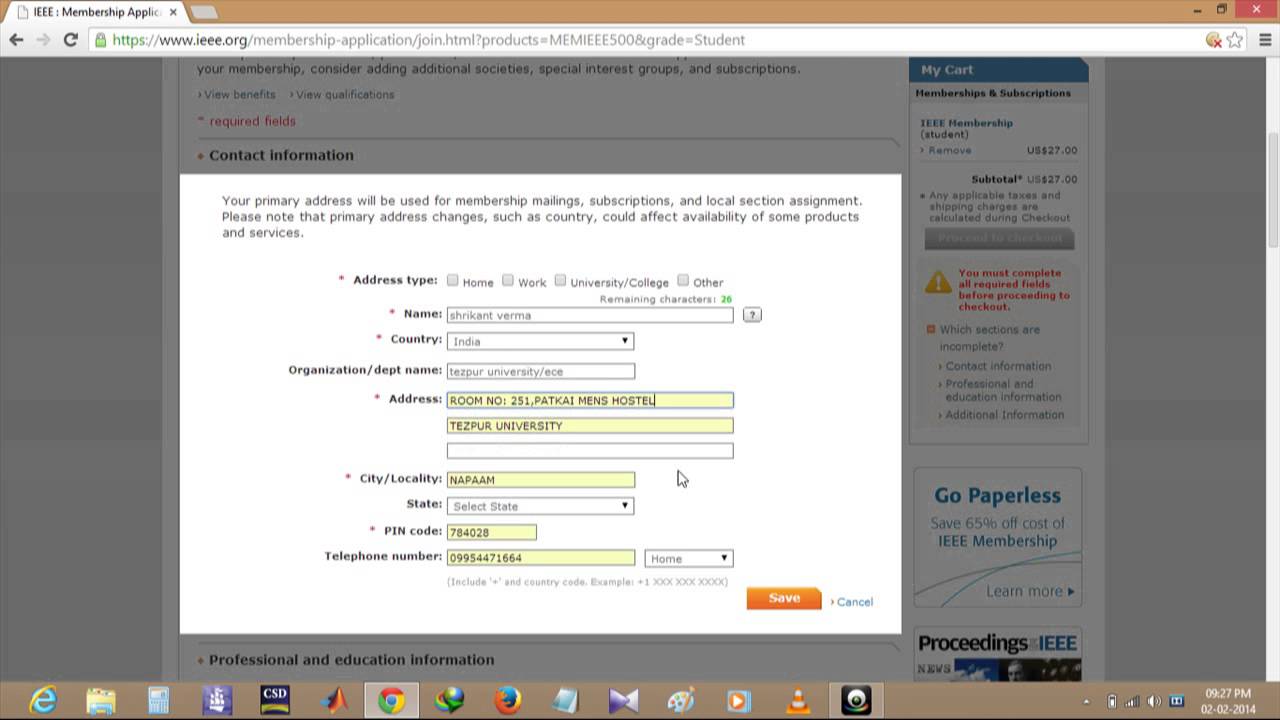 How to become an IEEE Student Member- A Video Guide - YouTube
