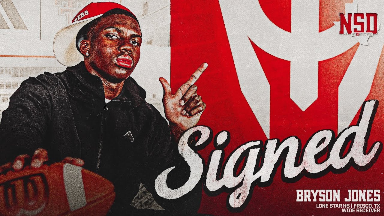 Texas Tech Football NSD25: Bryson Jones | Dec. 4, 2024 - YouTube