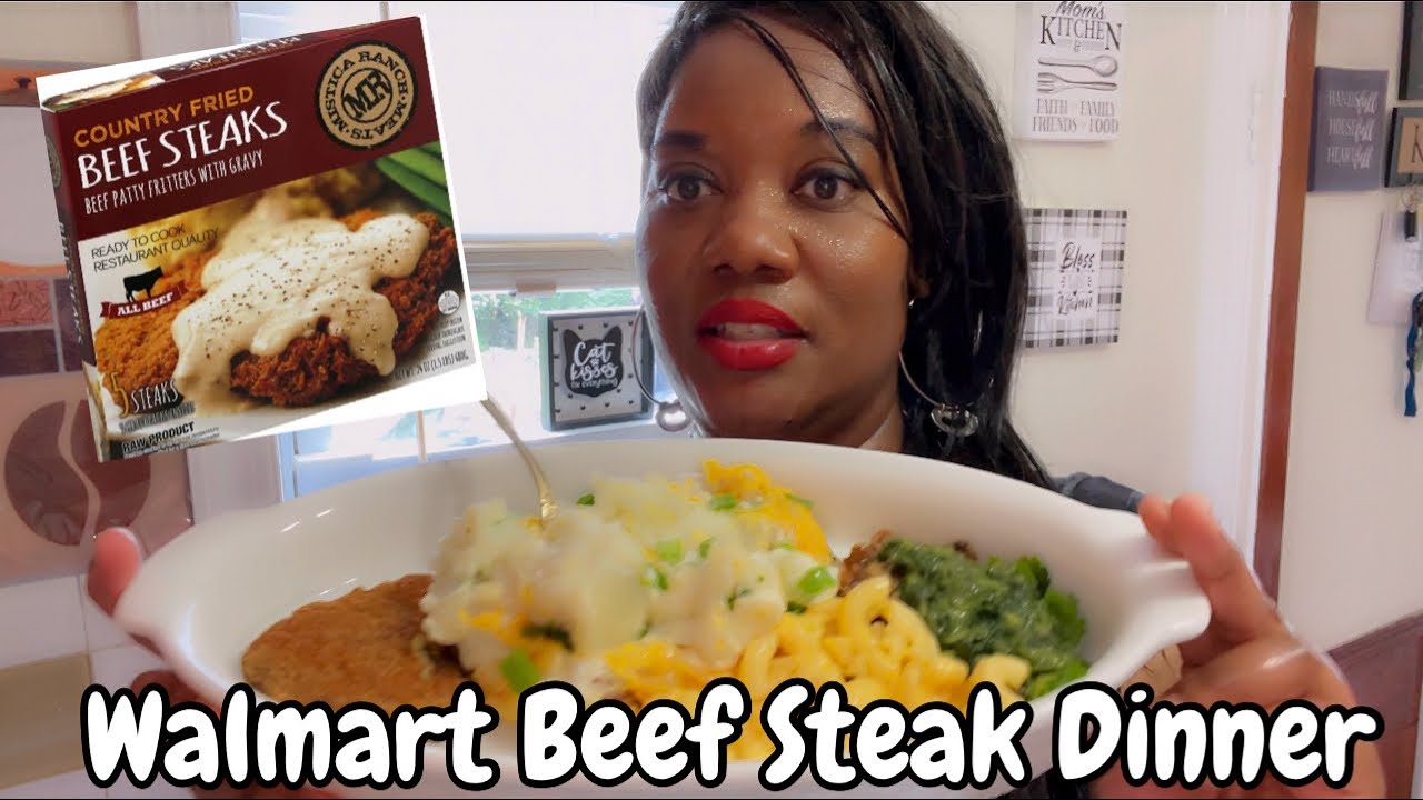 Trying Boxed Beef Fried Steak - YouTube