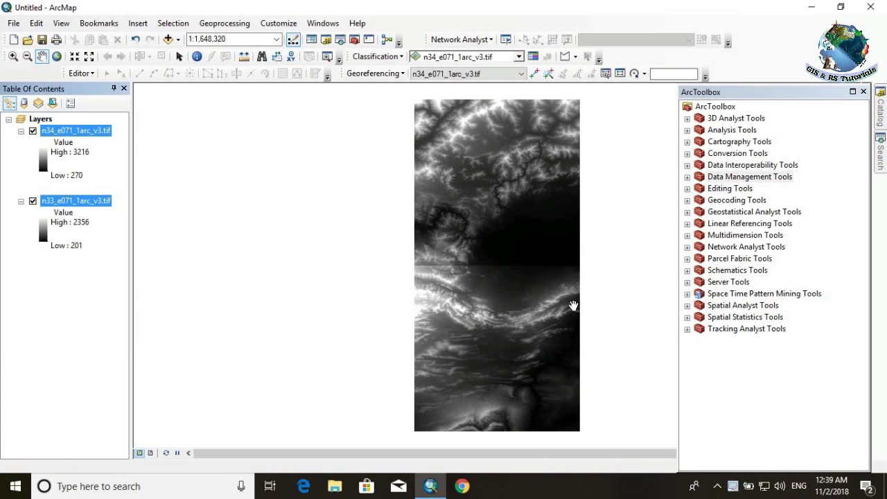 Arcgis Mosaik to New raster, Mosaic in ArcGIS - YouTube