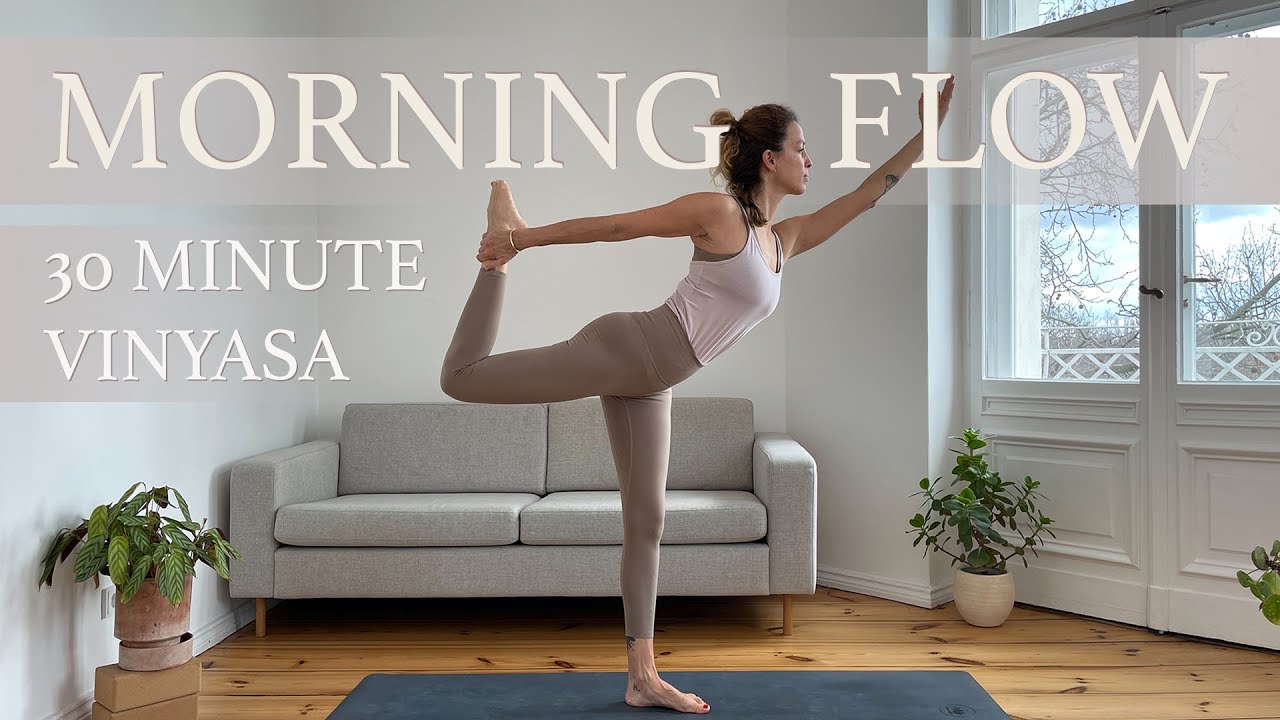 Everyday Morning Yoga Activating Vinyasa | 30 Min. Full Body Yoga Flow ...