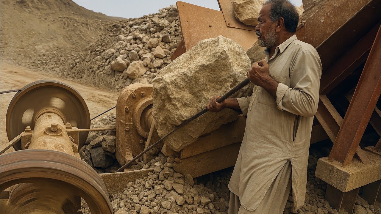 "Big Rock Crusher Machine: A Giant in Action"Big Rock Crushing: A ...