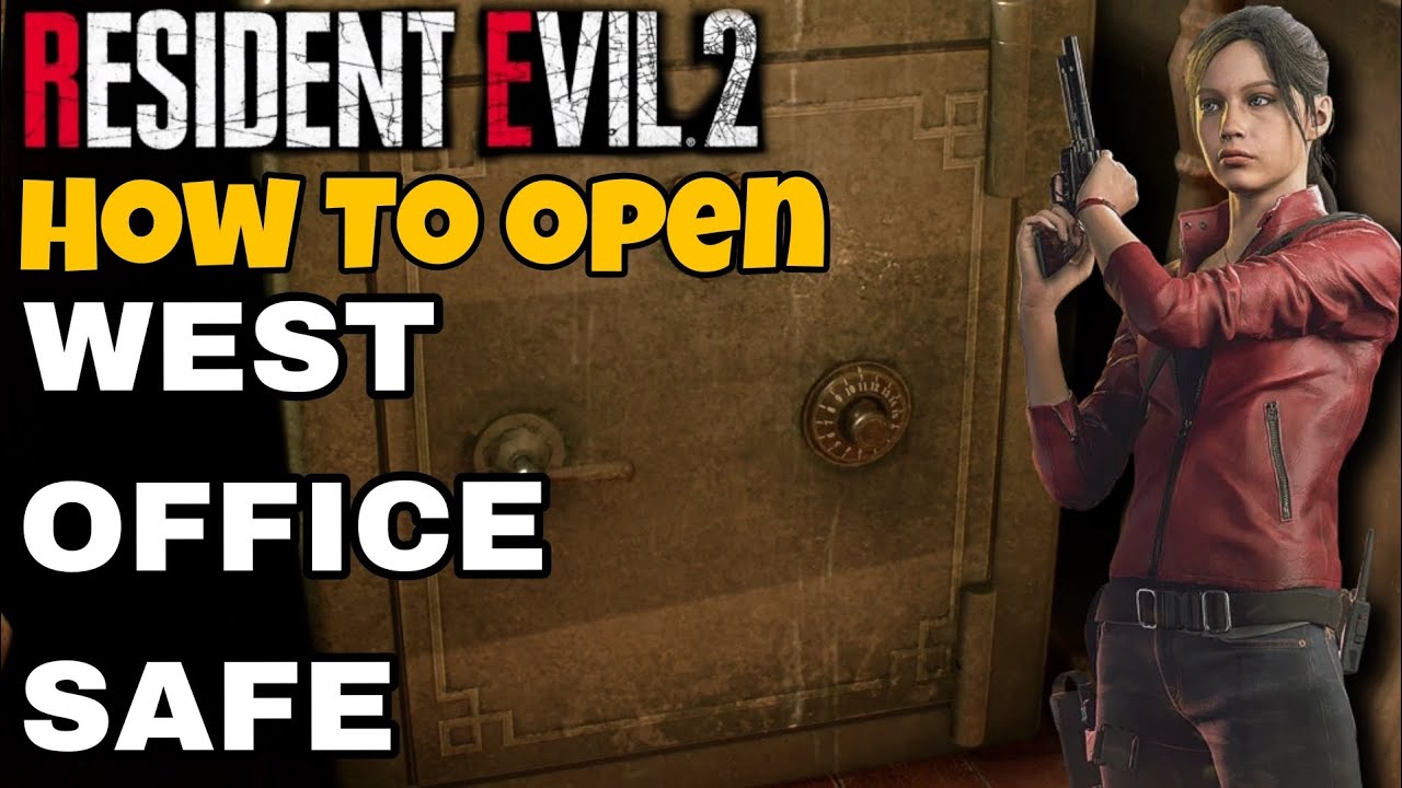 How to open Police West office Safe || Resident evil 2 Remake - YouTube