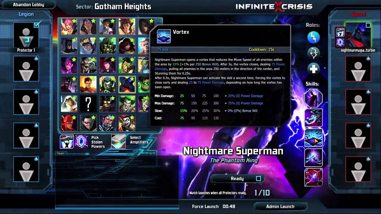 Infinite Crisis Nightmare Superman trailer - YouTube