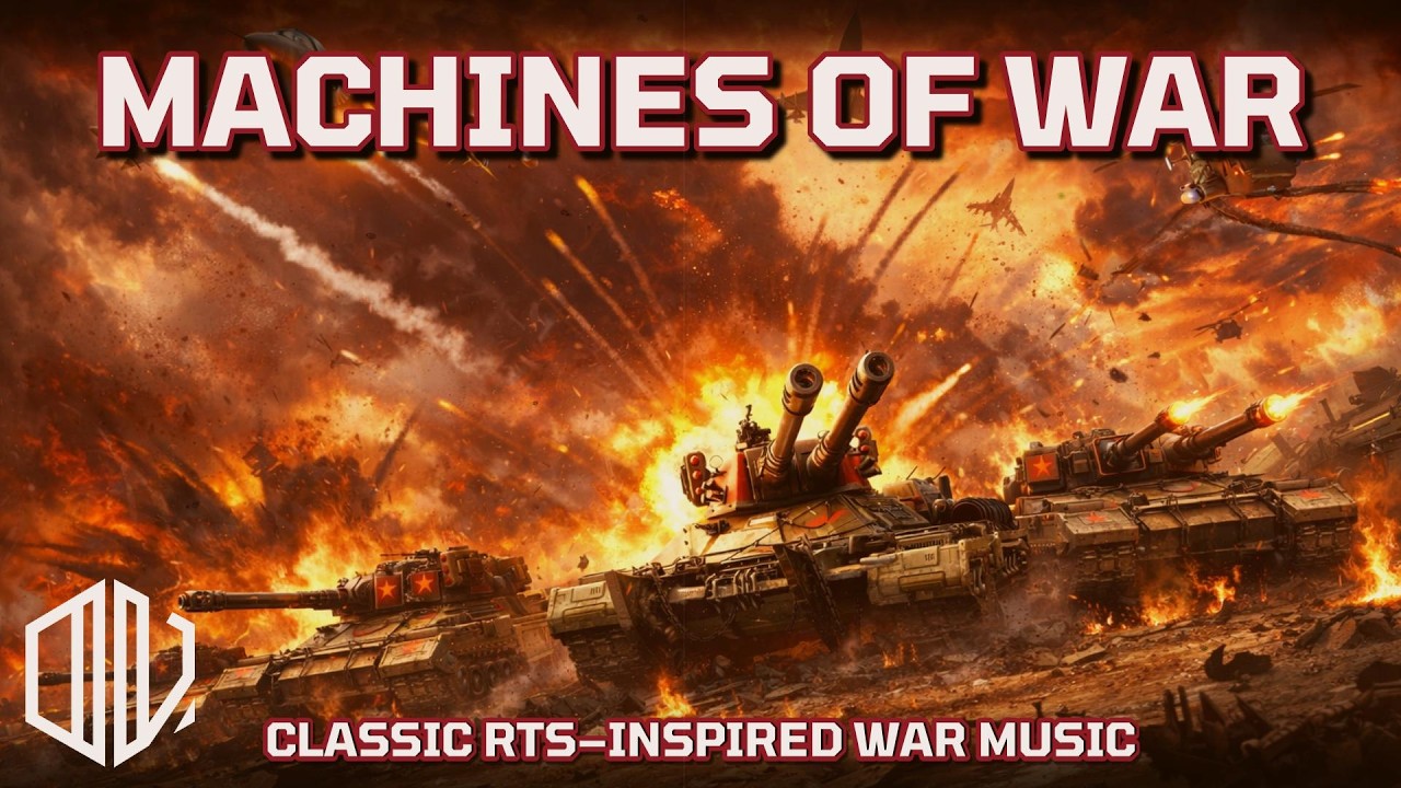 Red Alert-Style RTS War Background Music - Machines of War - YouTube