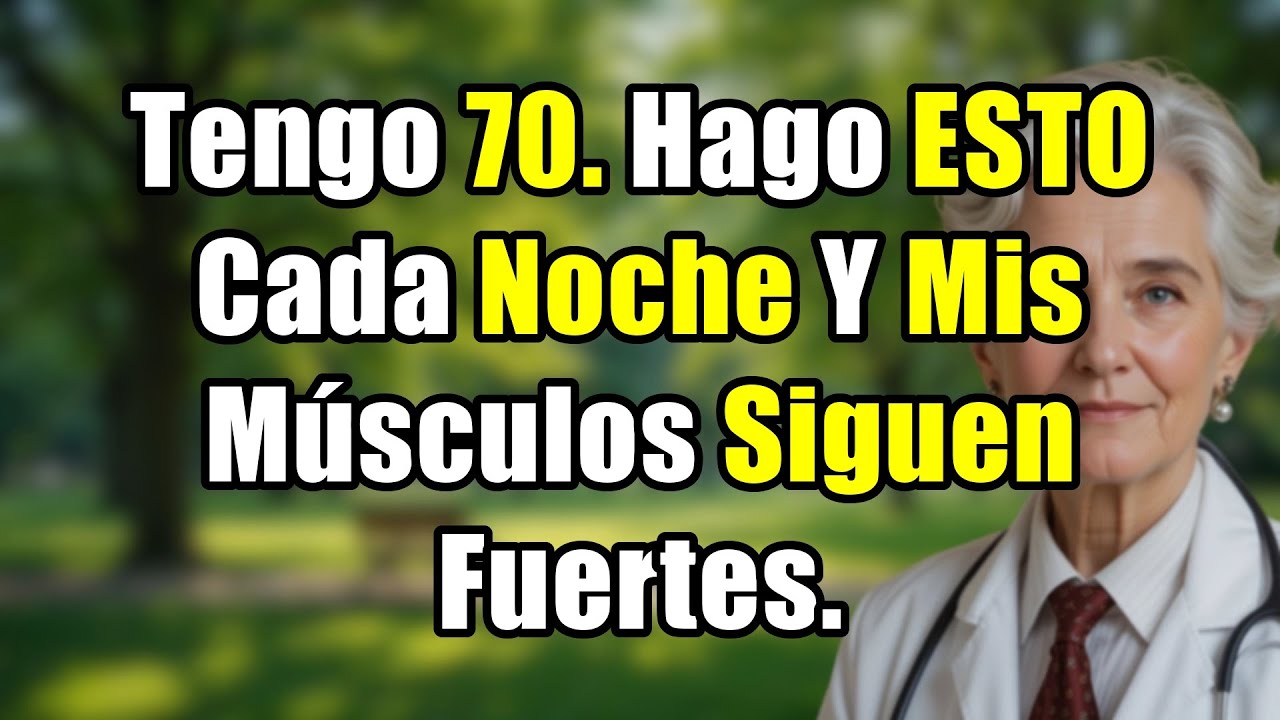Mayores: ¡Adiós Músculos Débiles! Haz Esto Cada Noche y Frena su ...