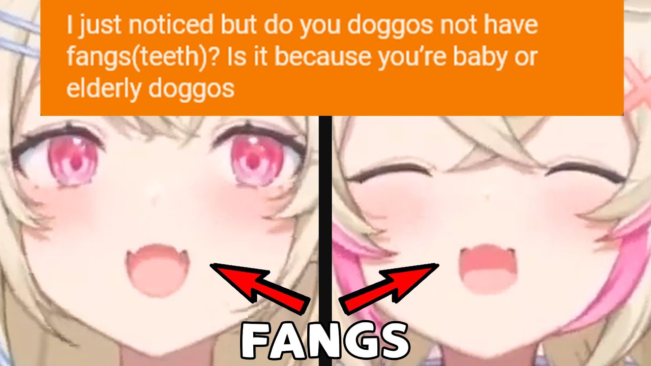 FUWAMOCO show off their cute Fangs [Hololive EN] - YouTube