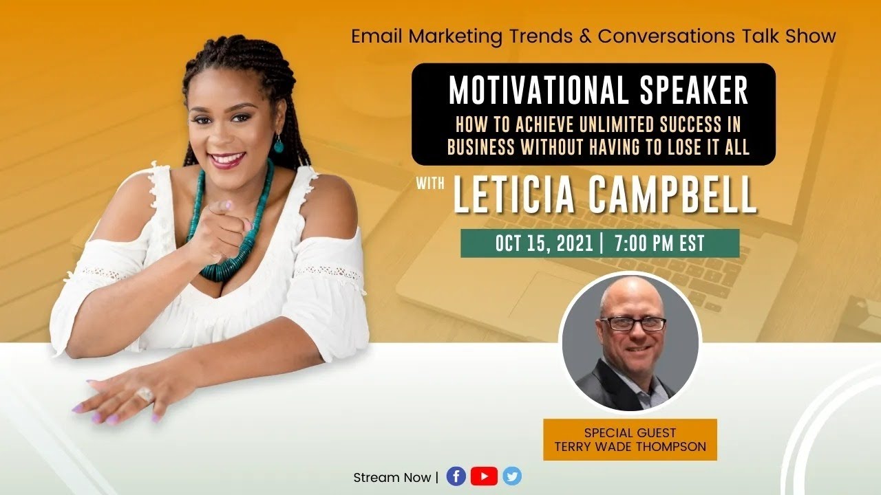 How to achieve success w/Terry Wade Thompson - YouTube