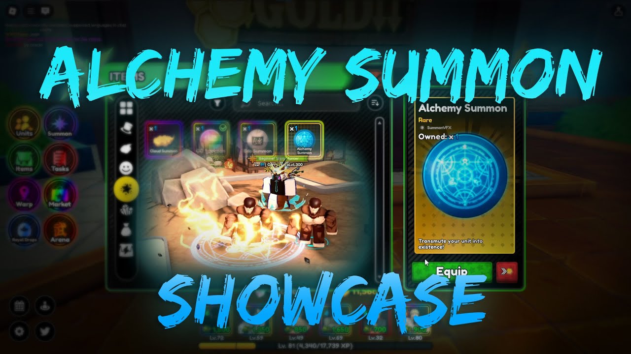 Buying Alchemy Summon Animation + Showcase🔮| ASTD X #95 - YouTube