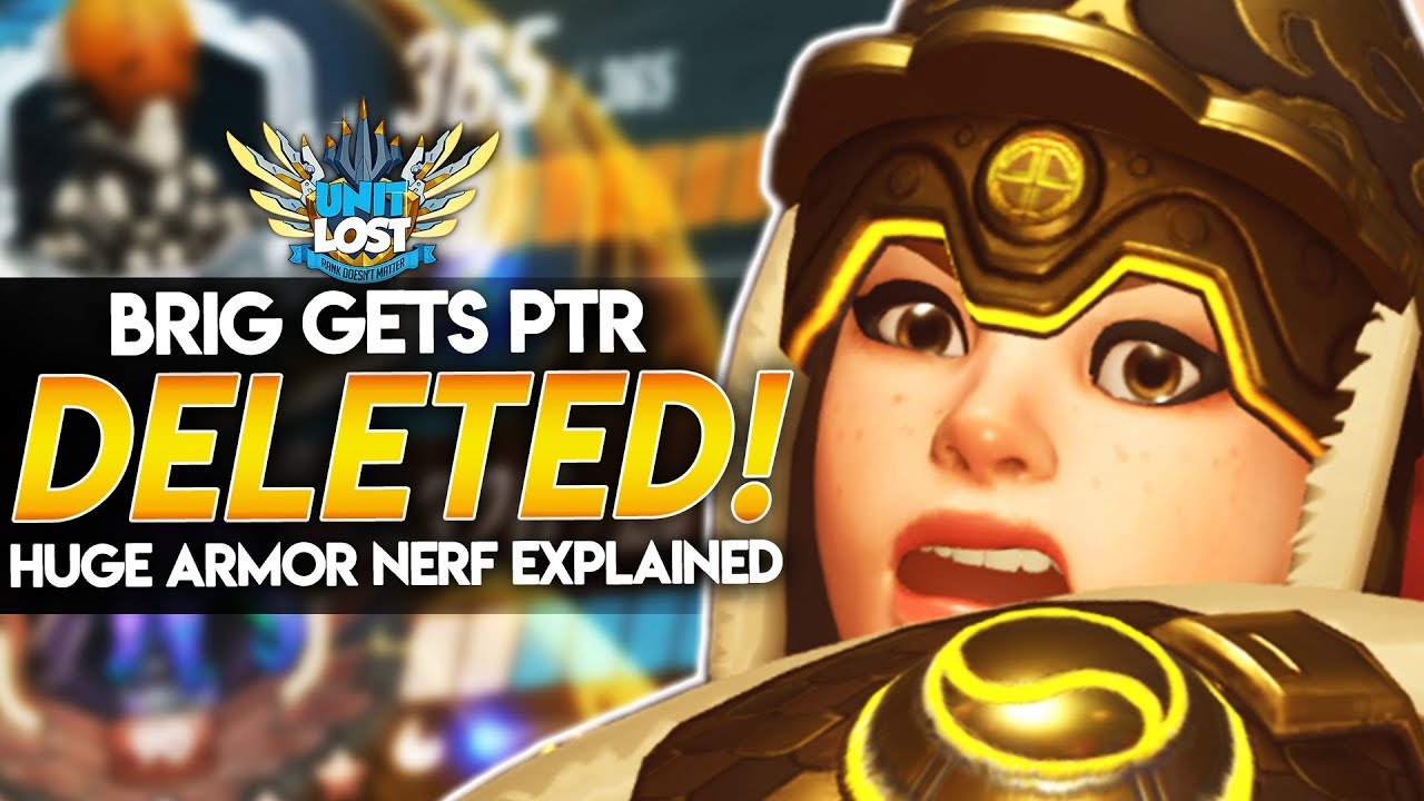 Overwatch - MASSIVE Brigitte NERF Explained! - HUGE Armor Changes ...