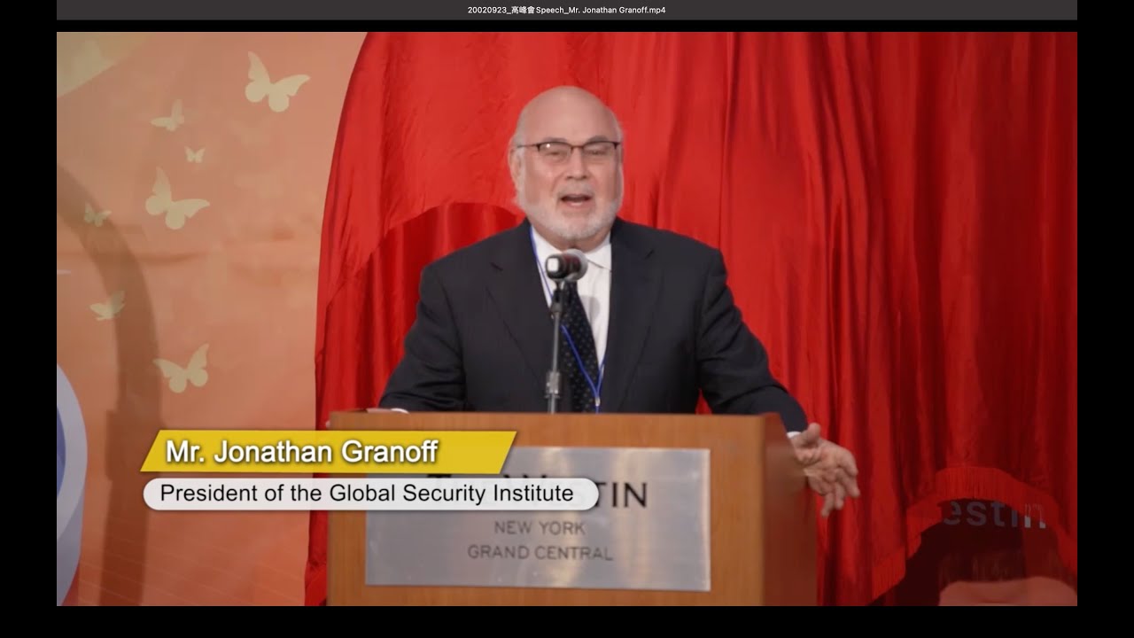 Mr. Jonathan Granoff | President of the Global Security Institute ...