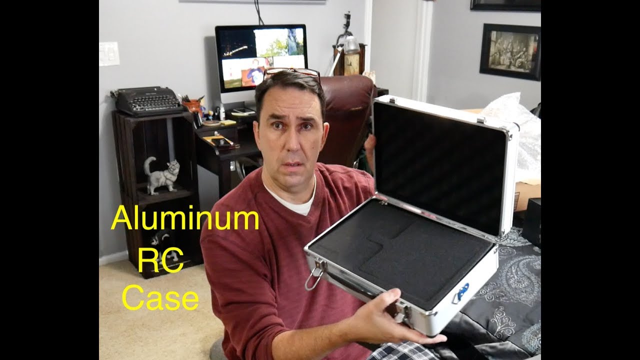 HUL Aluminum RC Airplane Transmitter Case Unboxing - YouTube