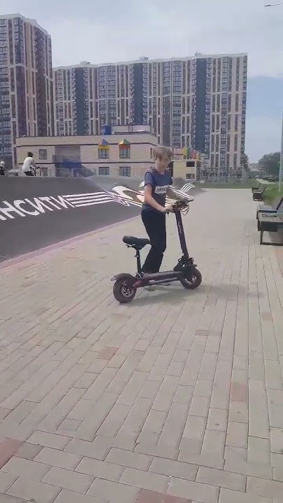что лучше самокат или электро самокат? #bmx #брай #самокат # ...