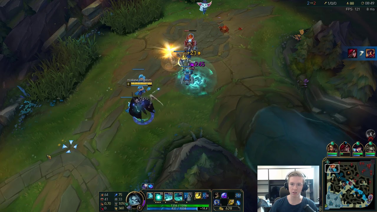 Karthus top vs Gnar // Froggen Stream Full game Path 8.4 - YouTube