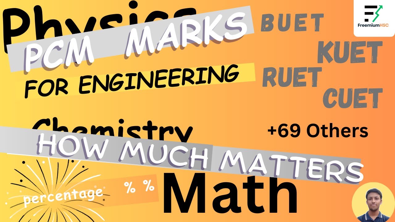HSC 24 || PCM marks || Physics - Chemistry - Math || For Engineering ...