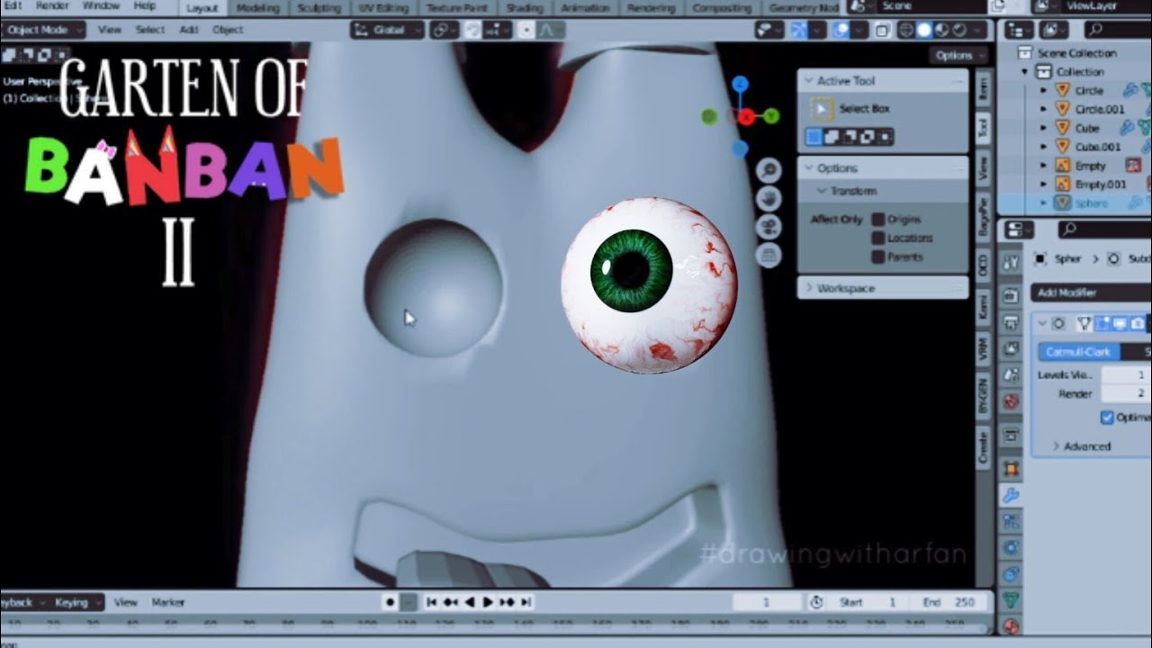 Remaking BANBAN Garten of Banban 2 Character | Drawing Banban Animation ...