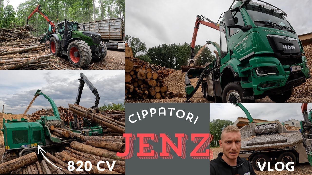 CIPPATORI JENZ HEM 593 E COBRA DA 820 CAVALLI / JENZ CHIPPERS - YouTube
