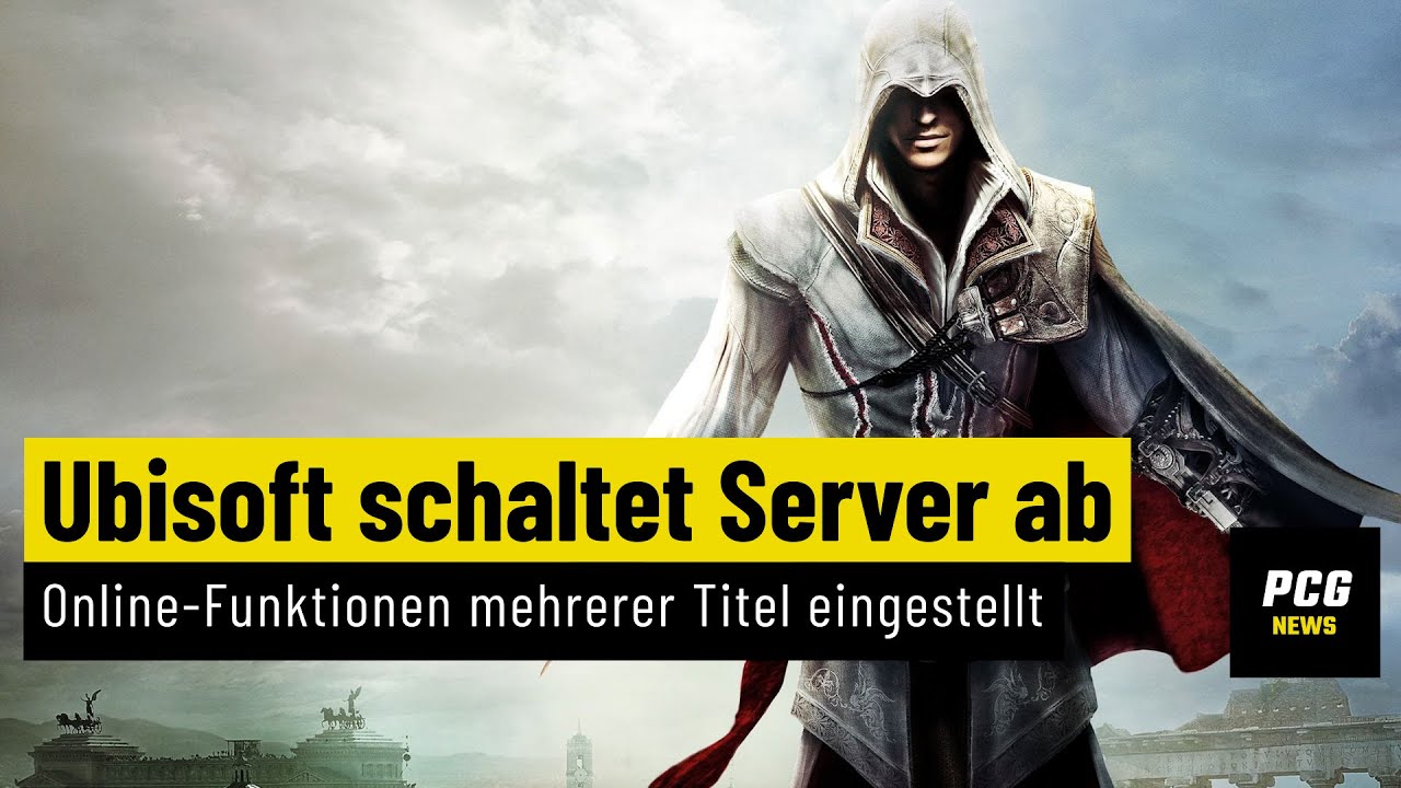 Ubisoft schaltet Server ab - mehrere Spiele gehen vom Netz | News - YouTube