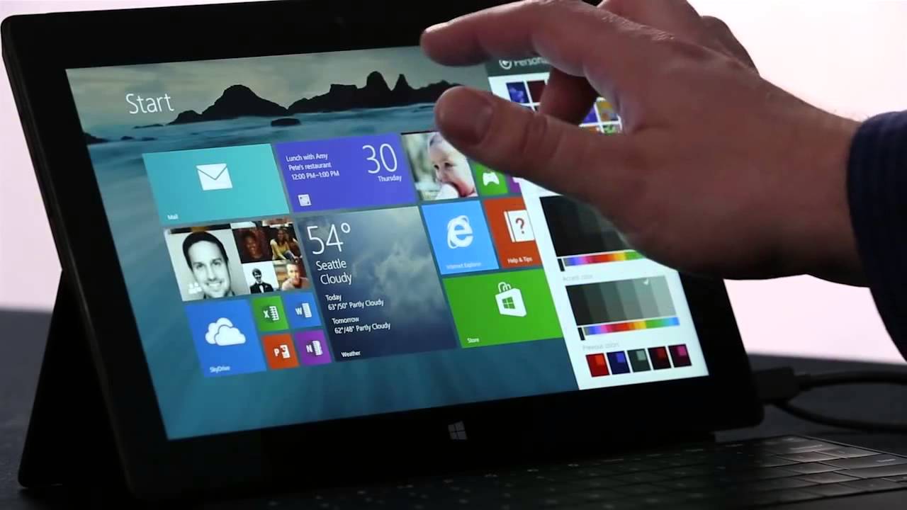 First look at Windows 8.1 - YouTube
