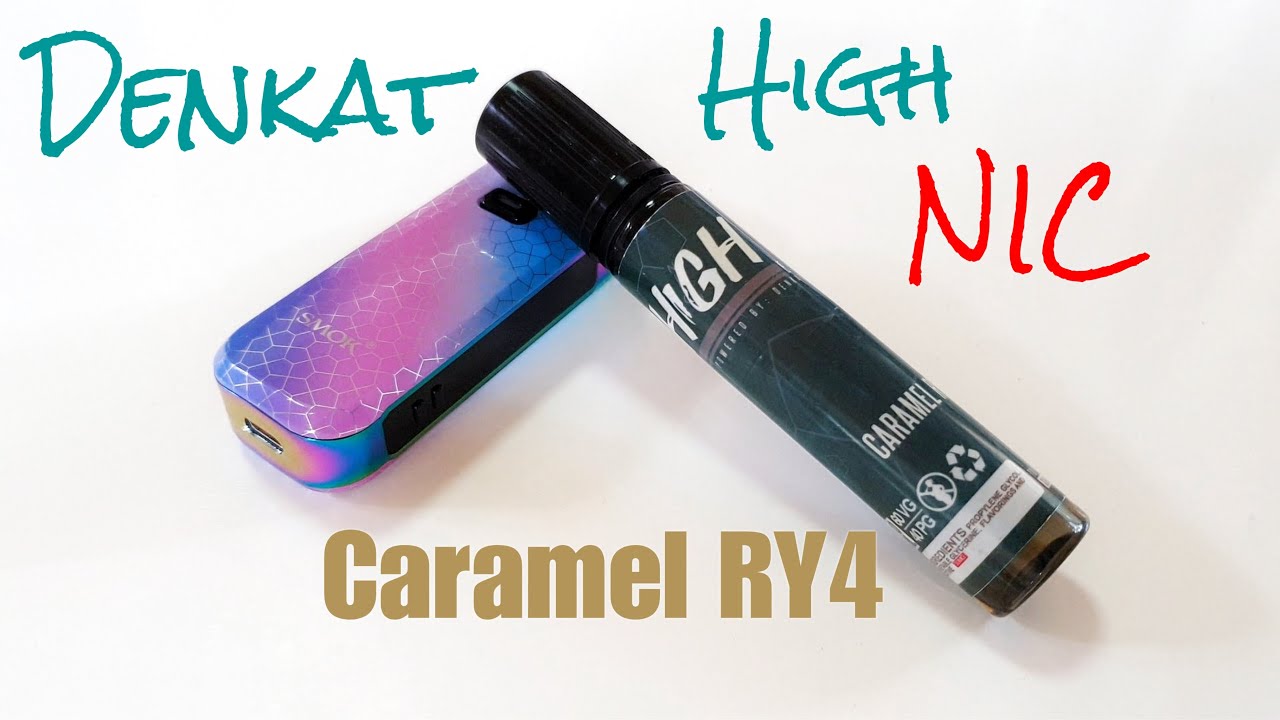 DenKat High Nic - Caramel RY4 | E-juice Review | 🇵🇭 - YouTube