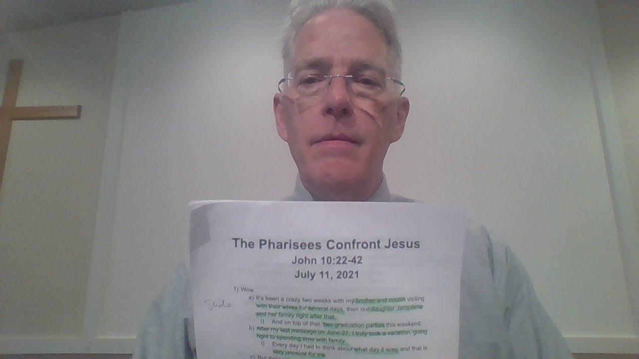 The Pharisees Confront Jesus - YouTube