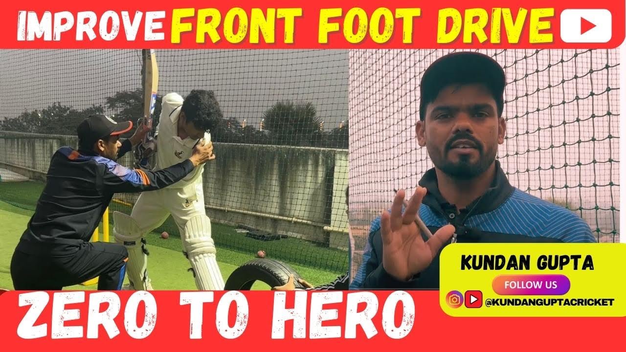 “Mastering the Front Foot Drive: Step-by-Step Guide for Batters" Also ...
