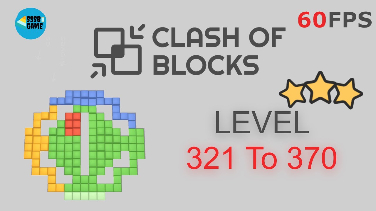 Clash of Blocks: Level 321 To 370 - 3 Stars , iOS/Android Walkthrough ...
