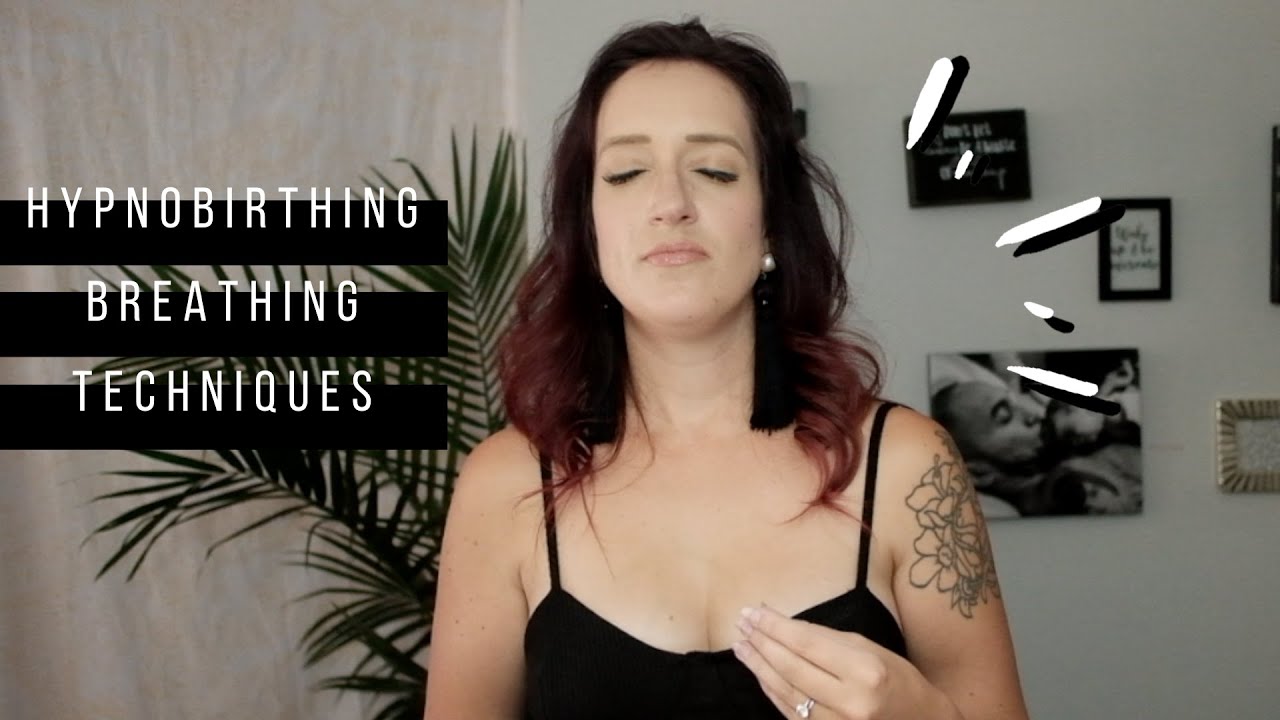 HypnoBirthing Breathing Techniques // How To Breathe During Labour - YouTube