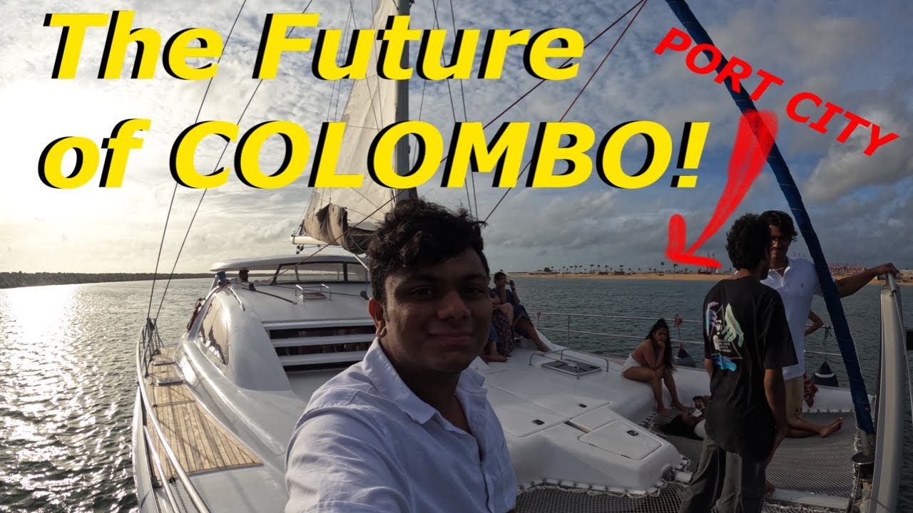 Sri Lanka: Luxury sail boat in Port City Colombo! - YouTube