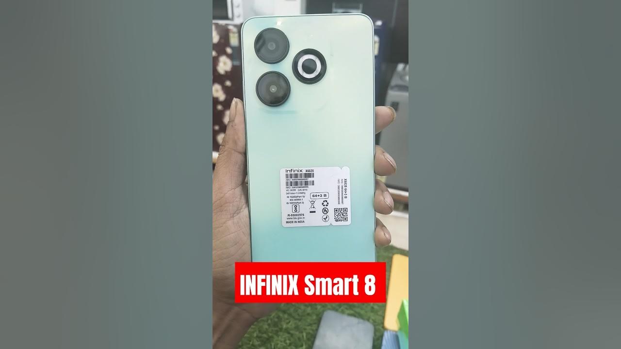 INFINIX SMART 8 6GB+64GB Ram 5000.mah Battery 🔋 - YouTube