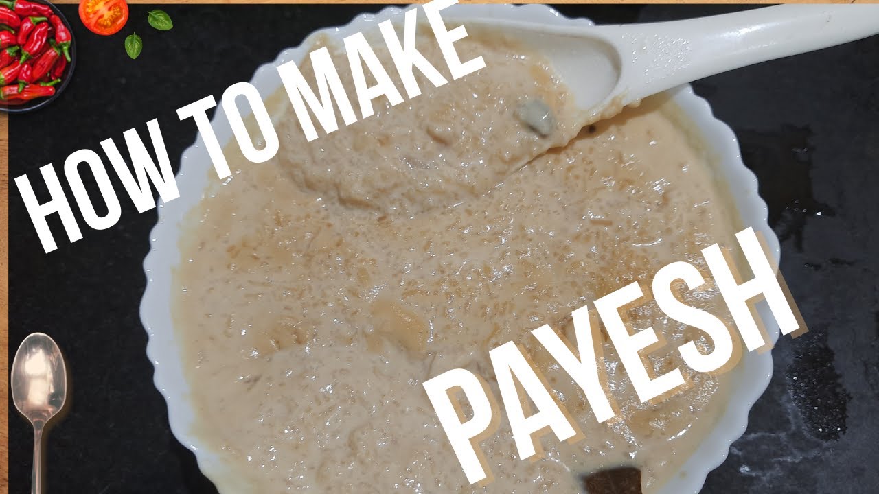 সুস্বাদু চালের পায়েস।Traditional Bengali Payesh Recipe।Bengali Sweet ...