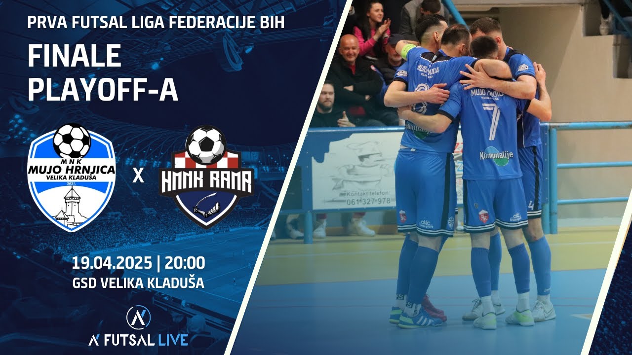 MNK Mujo Hrnjica - HMNK Rama | Finale Playoff-a Prve futsal lige ...