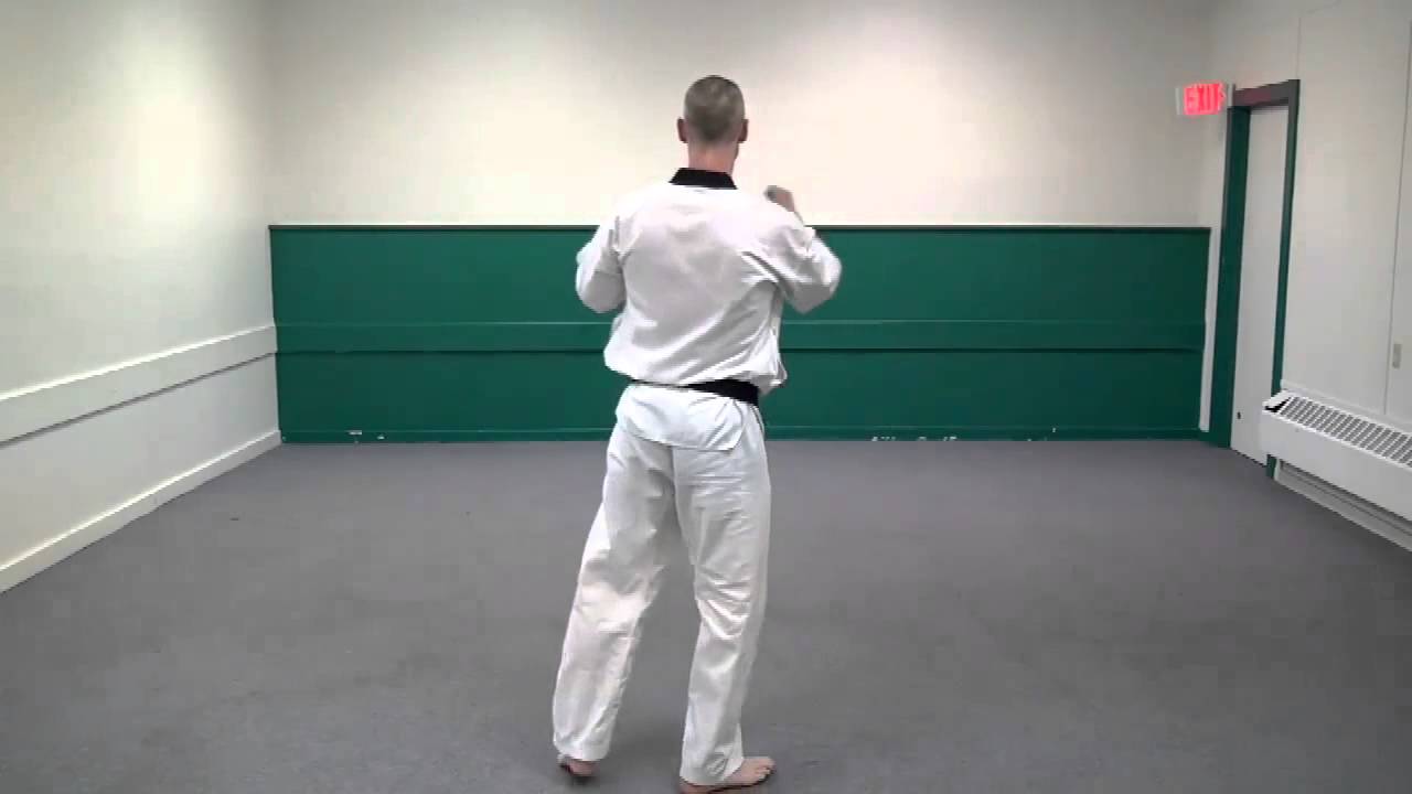 Taebaek Form / Poomse For Taekwondo - Basic Version - YouTube