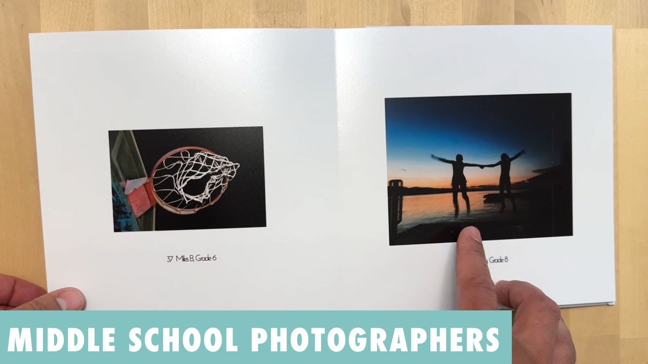 Amazing Middle School Photographers! - YouTube