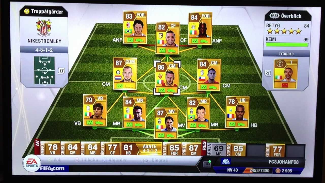 FIFA 13 Best Serie A team 400k ft. Buffon,Di natale,Pirlo - YouTube